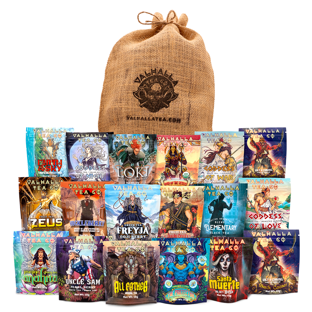 Sample Bags – Valhalla Tea Company