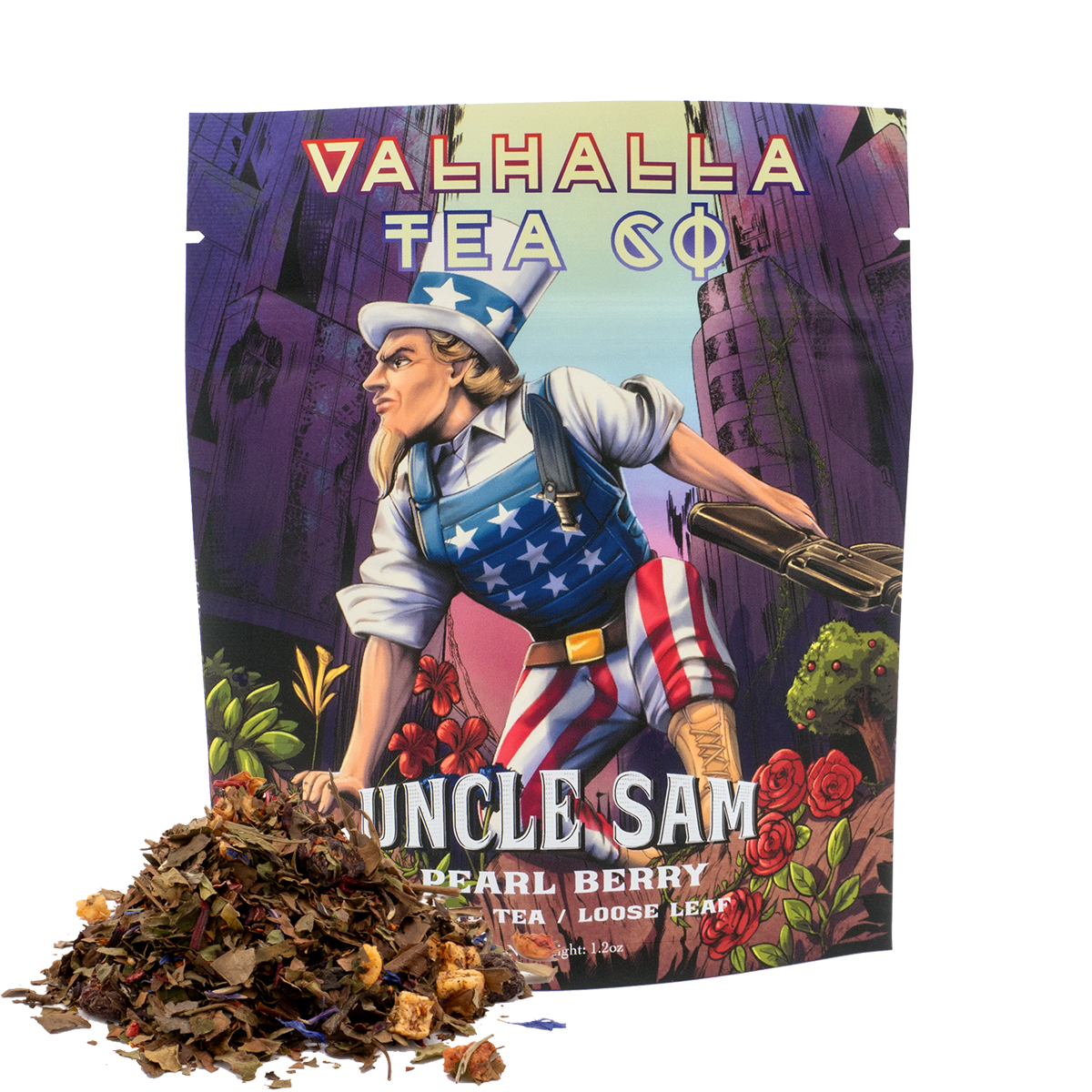 Uncle Sam | Strawberry, Apple & Blueberry | White Tea | Caffeinated ...
