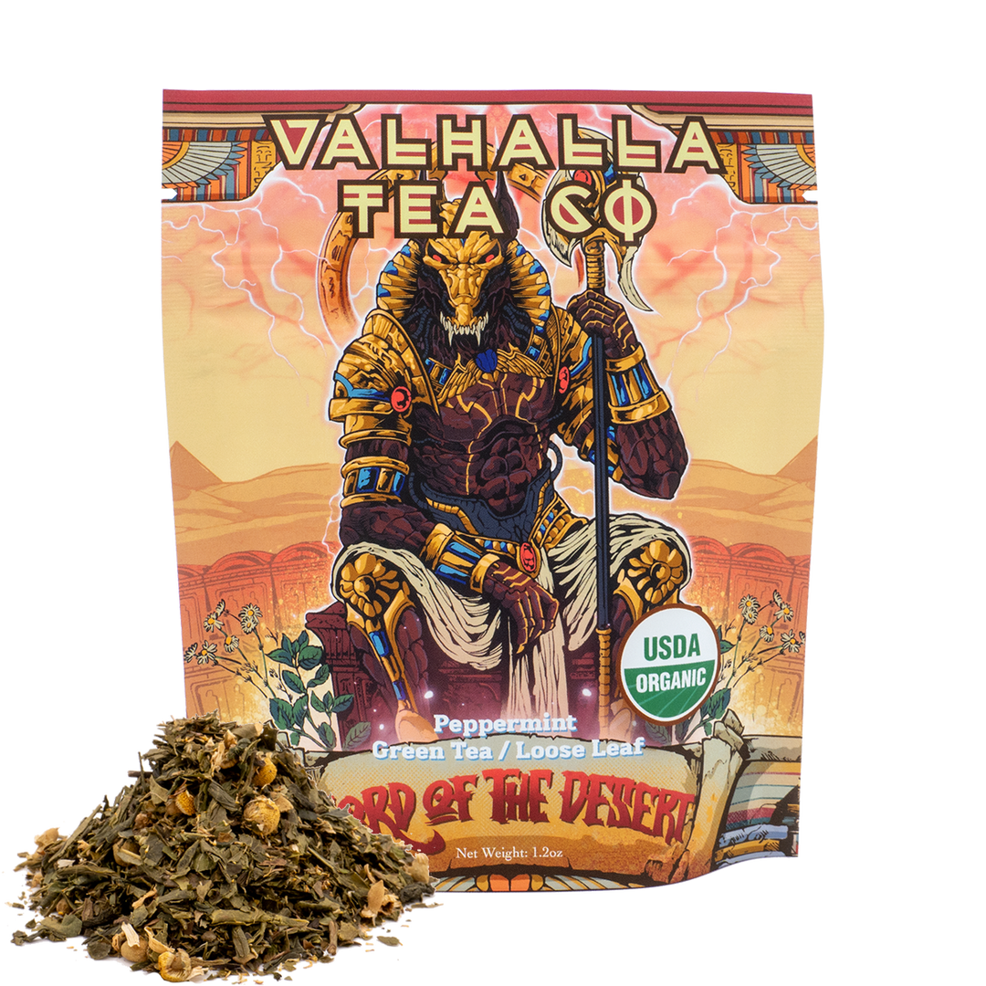 Lord of the Desert | Peppermint, Chamomile | Green Tea | Caffeinated ...