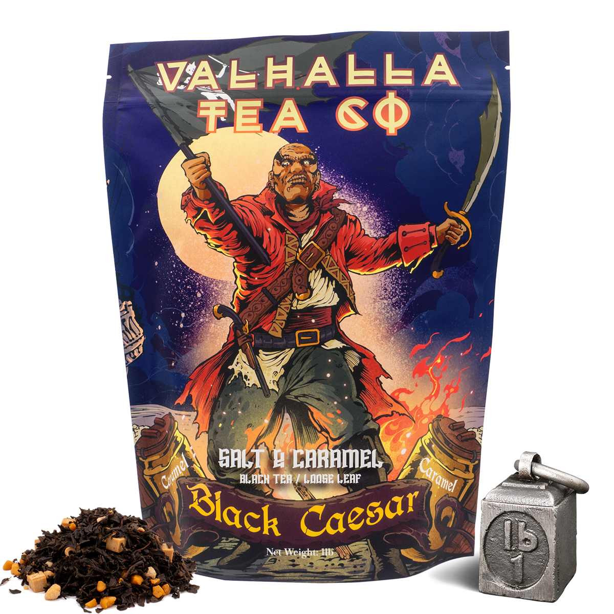 Black Caesar | Salted Caramel | Black Tea | Caffeinated – Valhalla Tea ...