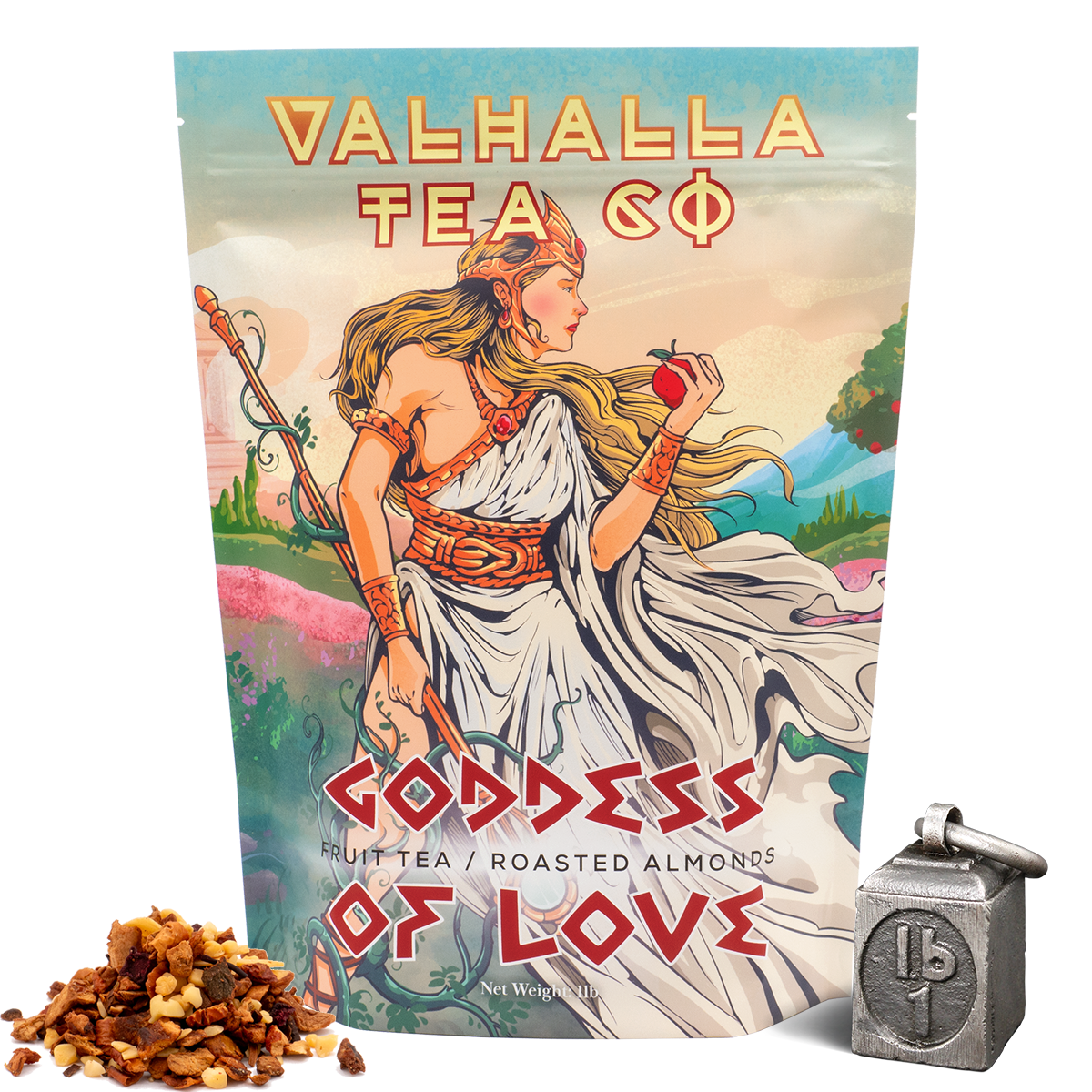 Goddess of Love | Toasted Almond & Apple | Fruit Tea | Non-Caffeinated ...