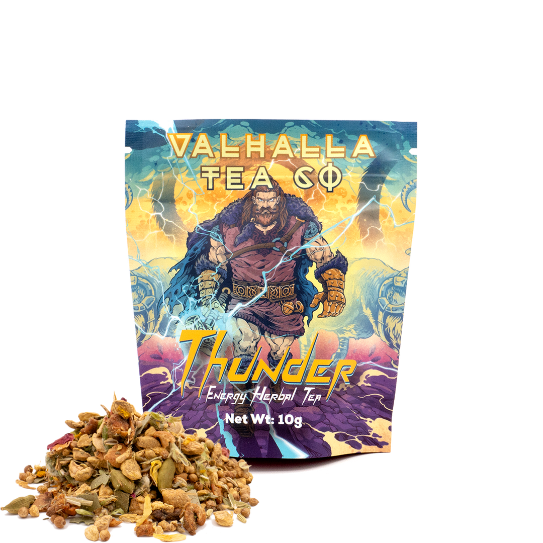 Thunder | Spicy & Fruity | Energy Herbal Tea | Non-Caffeinated ...