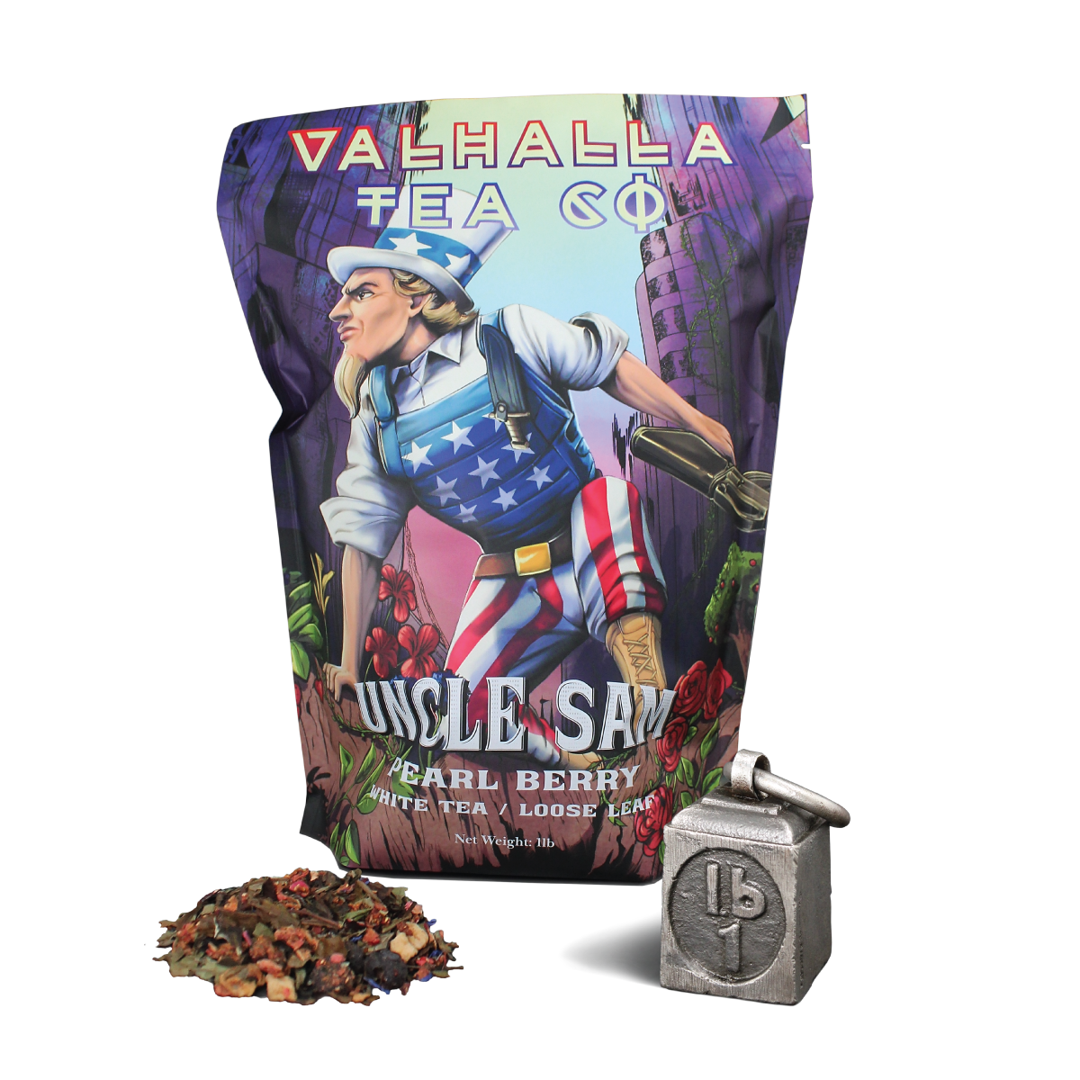 Uncle Sam | Strawberry, Apple & Blueberry | White Tea | Caffeinated ...