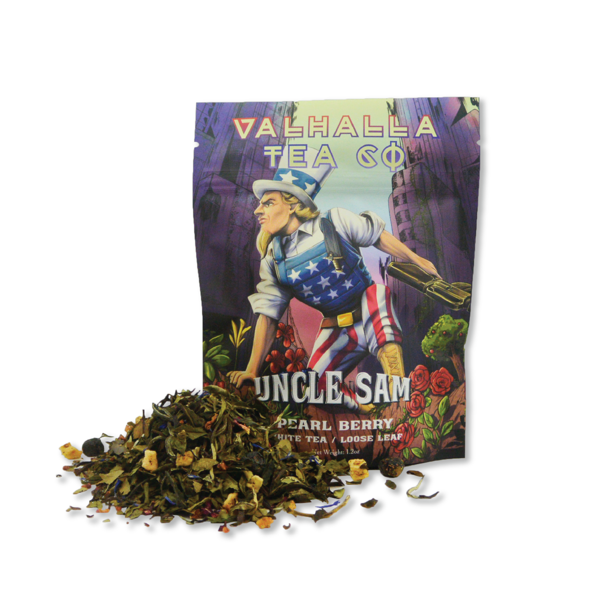 Uncle Sam | Strawberry, Apple & Blueberry | White Tea | Caffeinated ...